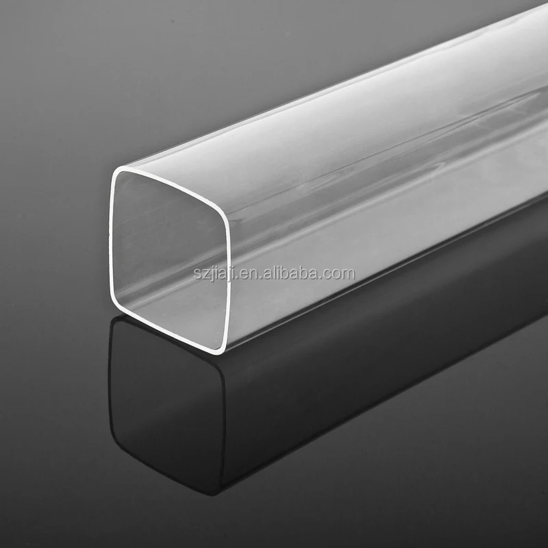 PMMA rohr transparent kunststoff vierkantrohr-Kunststoff-Röhre-Produkt ...