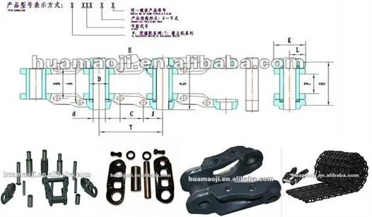 Bulldozer D4d Track Chain,Track Chain Assy,Track Link Assembly - Buy ...