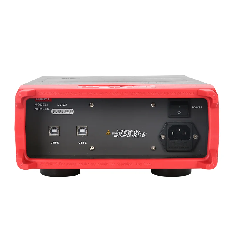 Uni-t Ut632 Dual-channel Digital Display Ac Millivolt Meter Ac Voltage ...