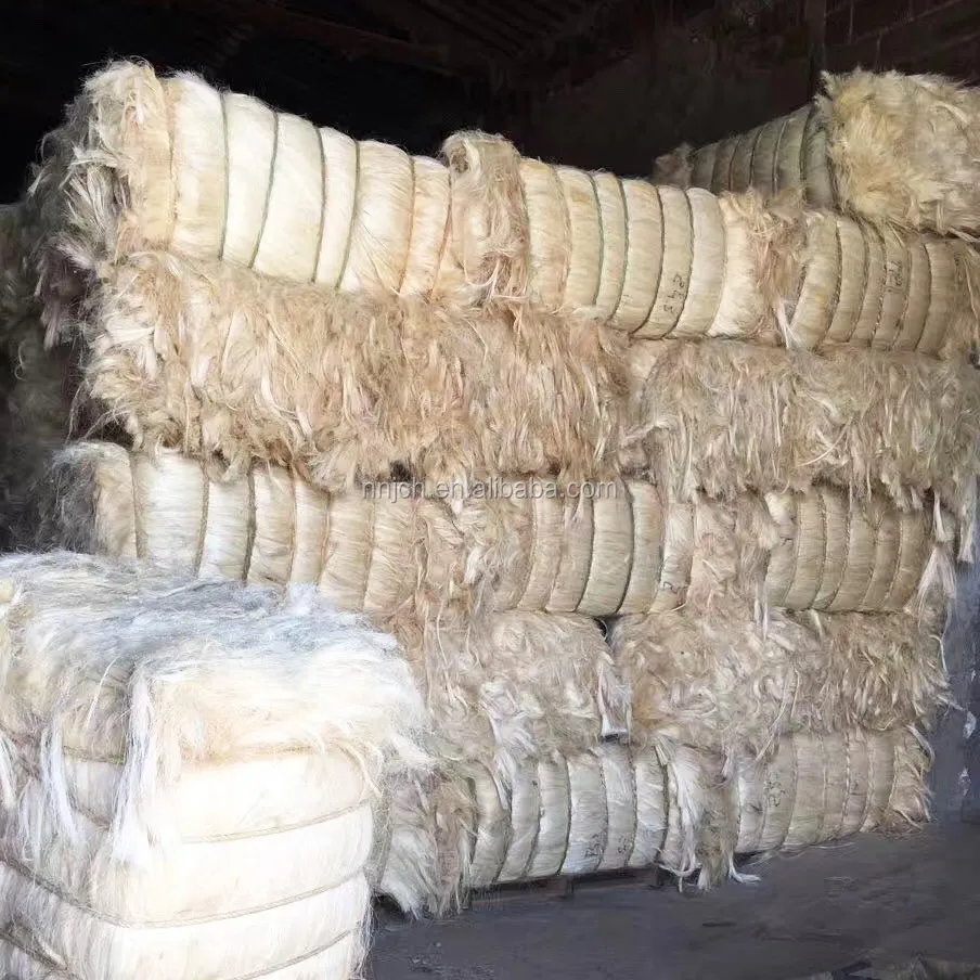 Sisal Fiber 90~130CM for Spinning & Gypsum Building Material