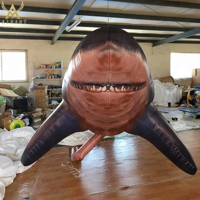 Customizable Giant Inflatable Shark Whale Balloon for Stage