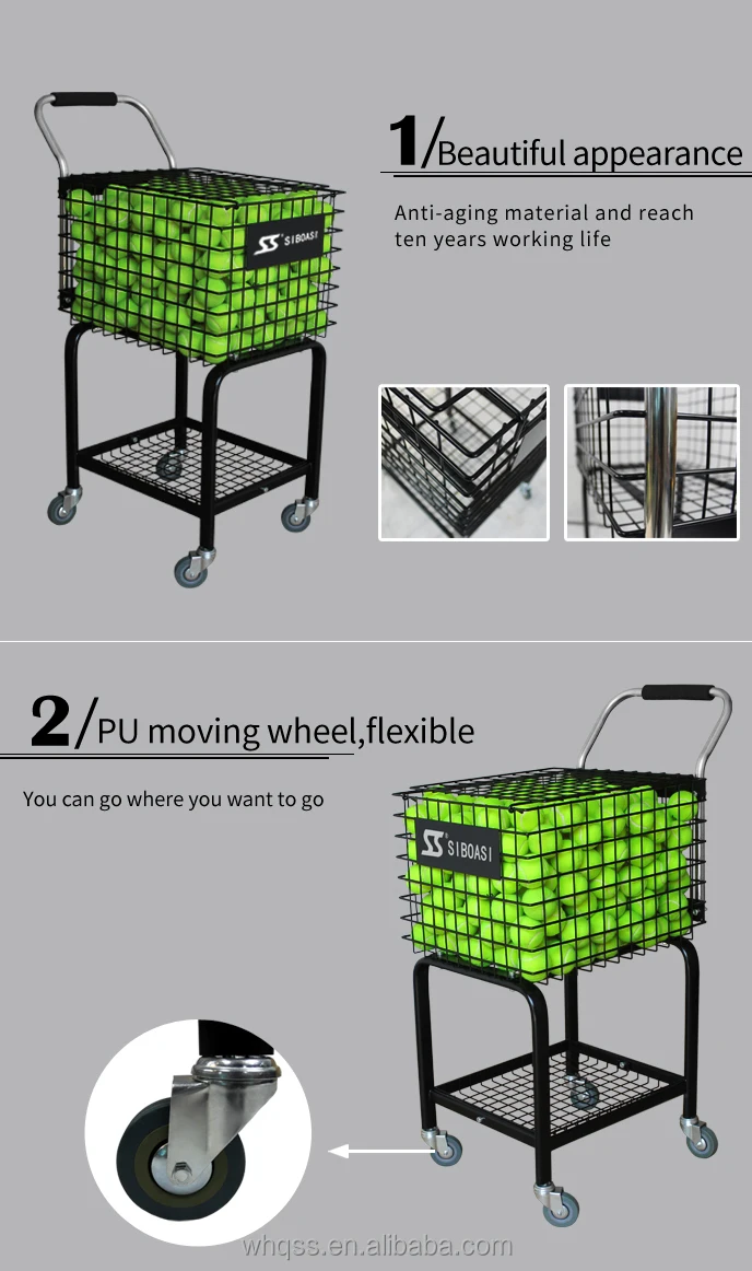 SS-703 Tennis Ball Cart - Efficient & Durable Solutions