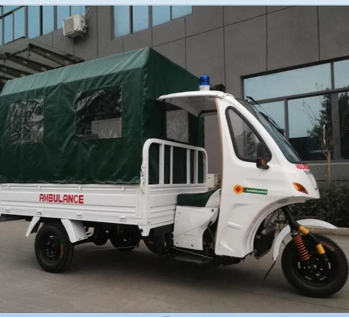 Hospital Emergency Ambulance Tricycle - 200cc, 60km/h
