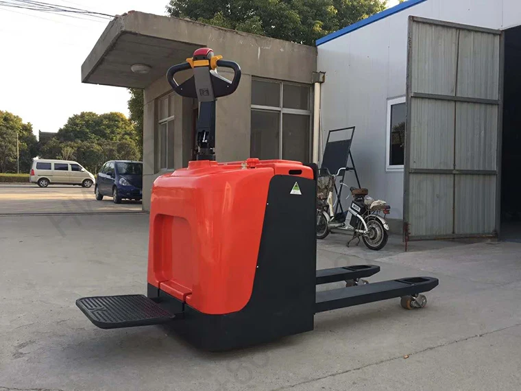 1ton 1.5ton 2ton Electric Pallet Truck Powered Pallet Trolley Price ...