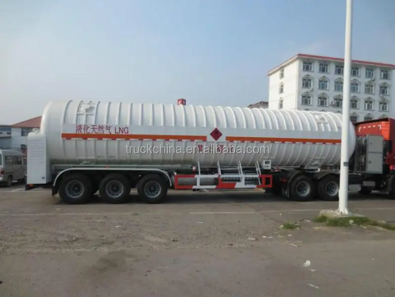 CO2 Transport Truck - CNG Trailer for Sale - 27.3m3 Tank
