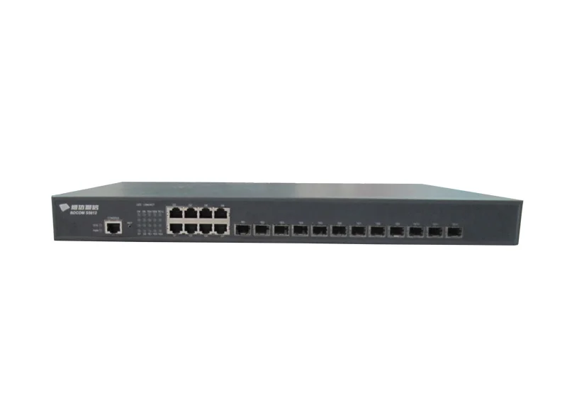 12 Port 10 Gigabit Sfp+ 8 Ge Utp Managable Bdcom Original Network ...