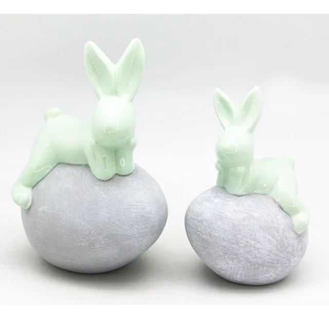 Rabbit Porcelain Show Pieces Ceramic Home Decoration For Home Decor ...