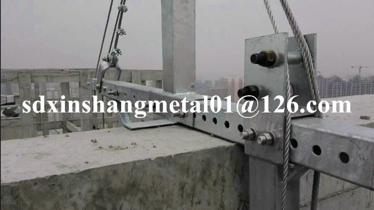 HDG Parapet Clamps for Suspend Scaffolding - Secure & Efficient