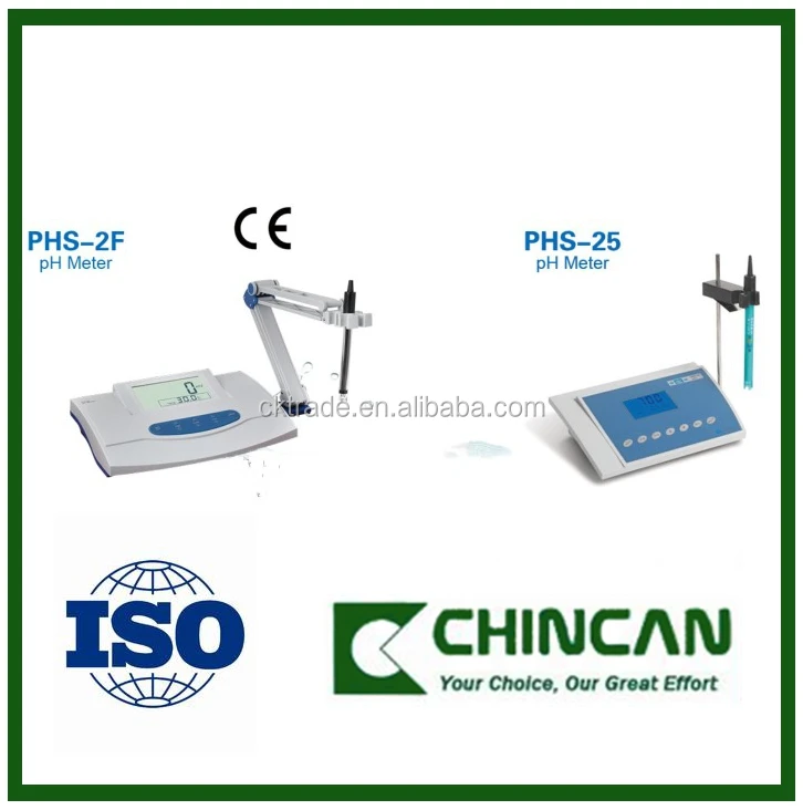Phs-25 And Phs-2f Professional And Precise Benchtop Ph Meter With Led ...