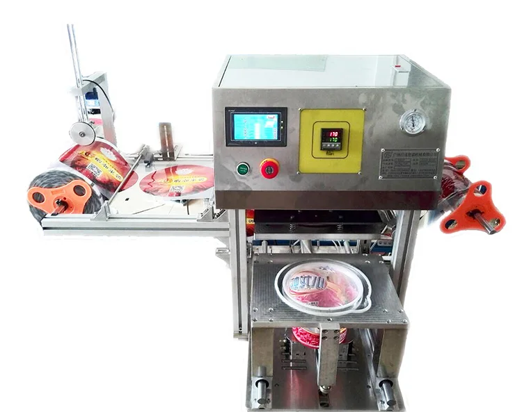 Table Top Full Automatic Paper Cup Sealer Machine/paper Cup Packaging ...