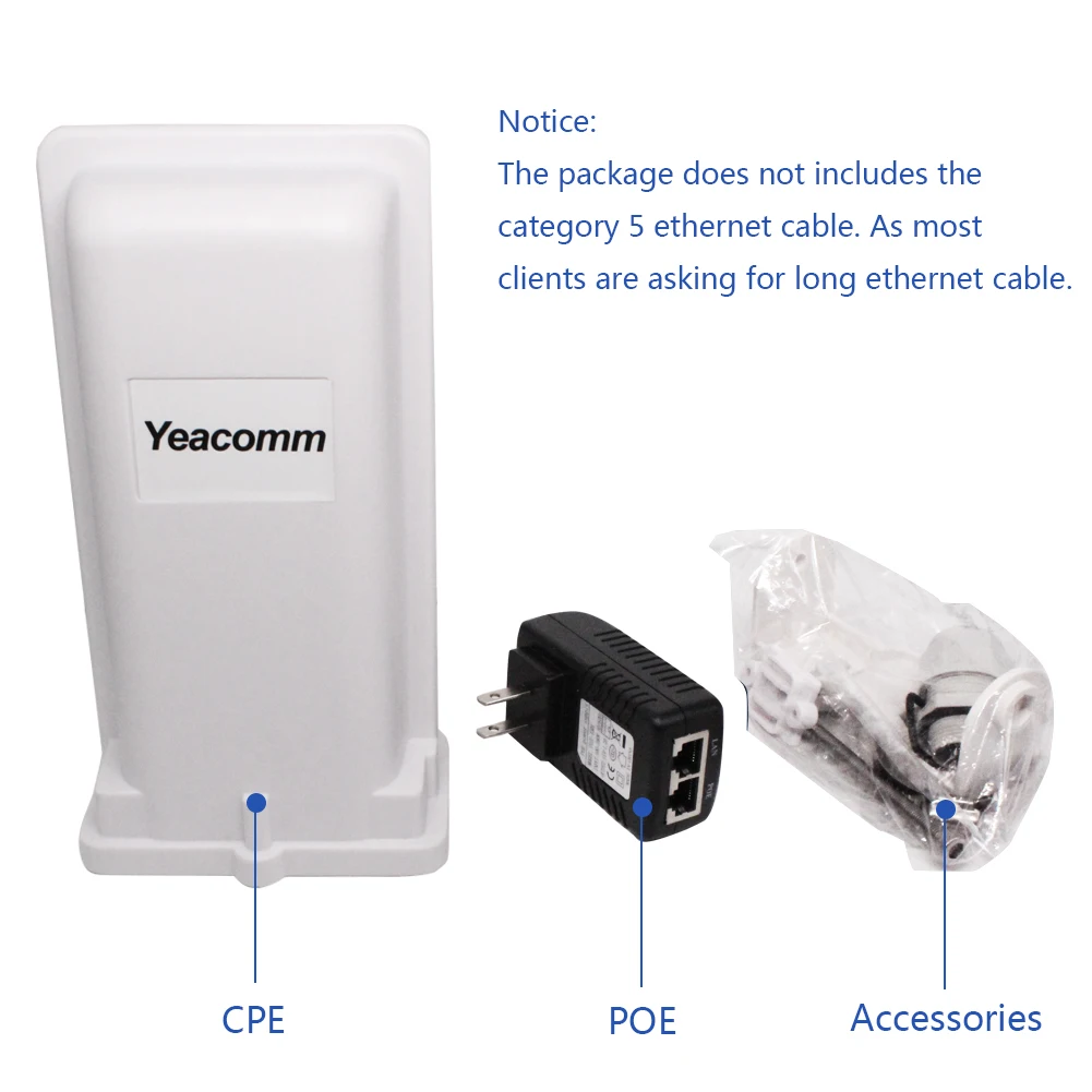Yeacomm YF-P11 LTE FDD TDD 4G Outdoor CPE Router - IP66 Waterproof