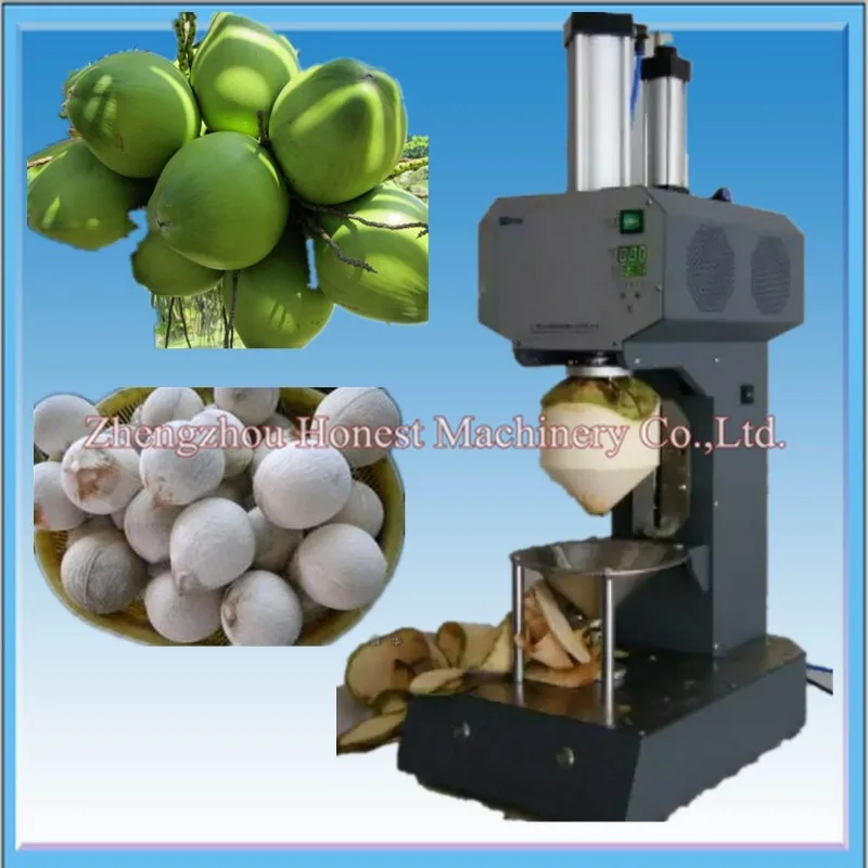Automatic Coconut Shell Crushing Machine/ Coconut Trimming Machine ...