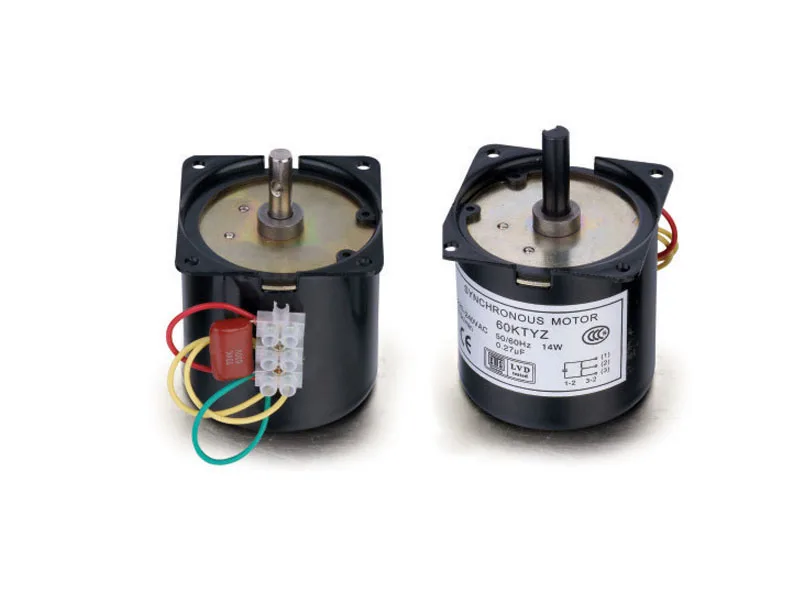 Motor síncrono de 110V, 220V, 14W, CA, 30RPM/min, velocidad de engranaje lento, Motor giratorio ...