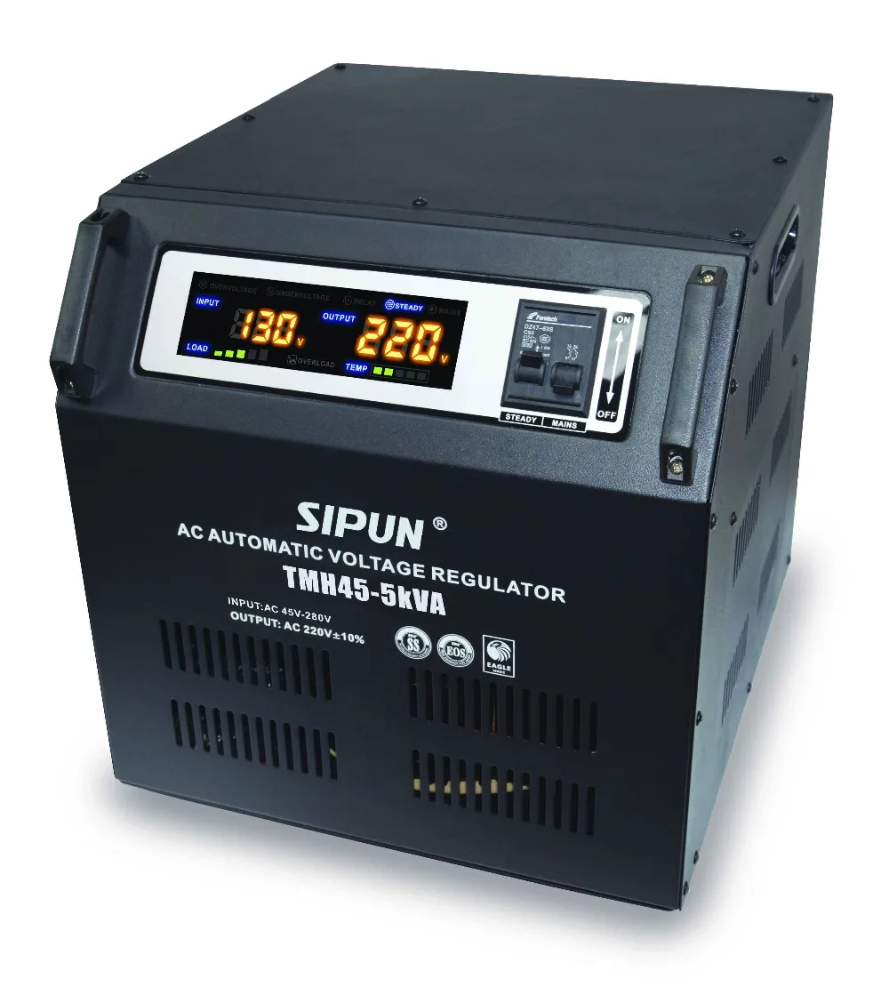 Tmh95-10kva 10kv Relay Voltage Regulator Automatic Voltage Stabilizer ...