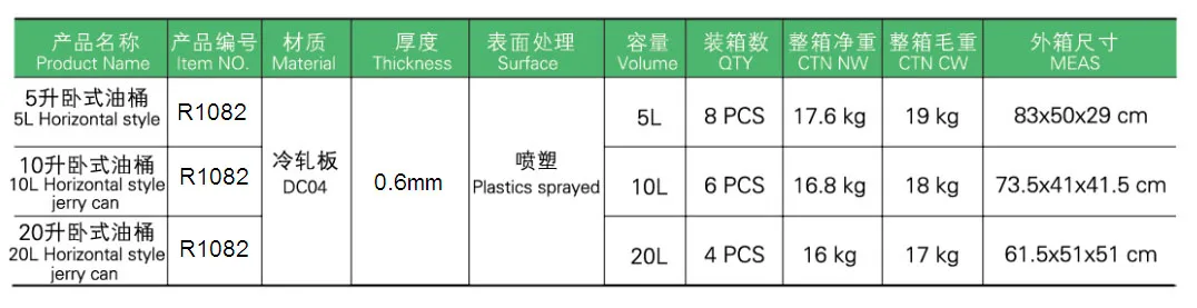 10 Liter Oil Tank - Durable, Red Color, ISO9001 Certified