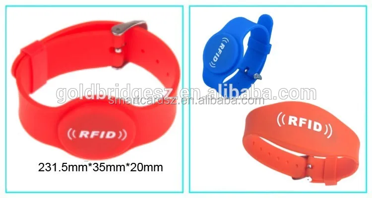 Durable Silicone Children Tracking Rfid Ble Beacon Silicone Wristband ...