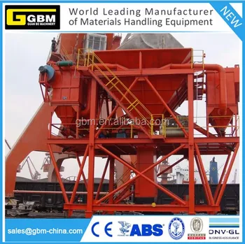 30cbm Industrial Port Mobile Type Dedusting Hopper For Discharging Bulk ...