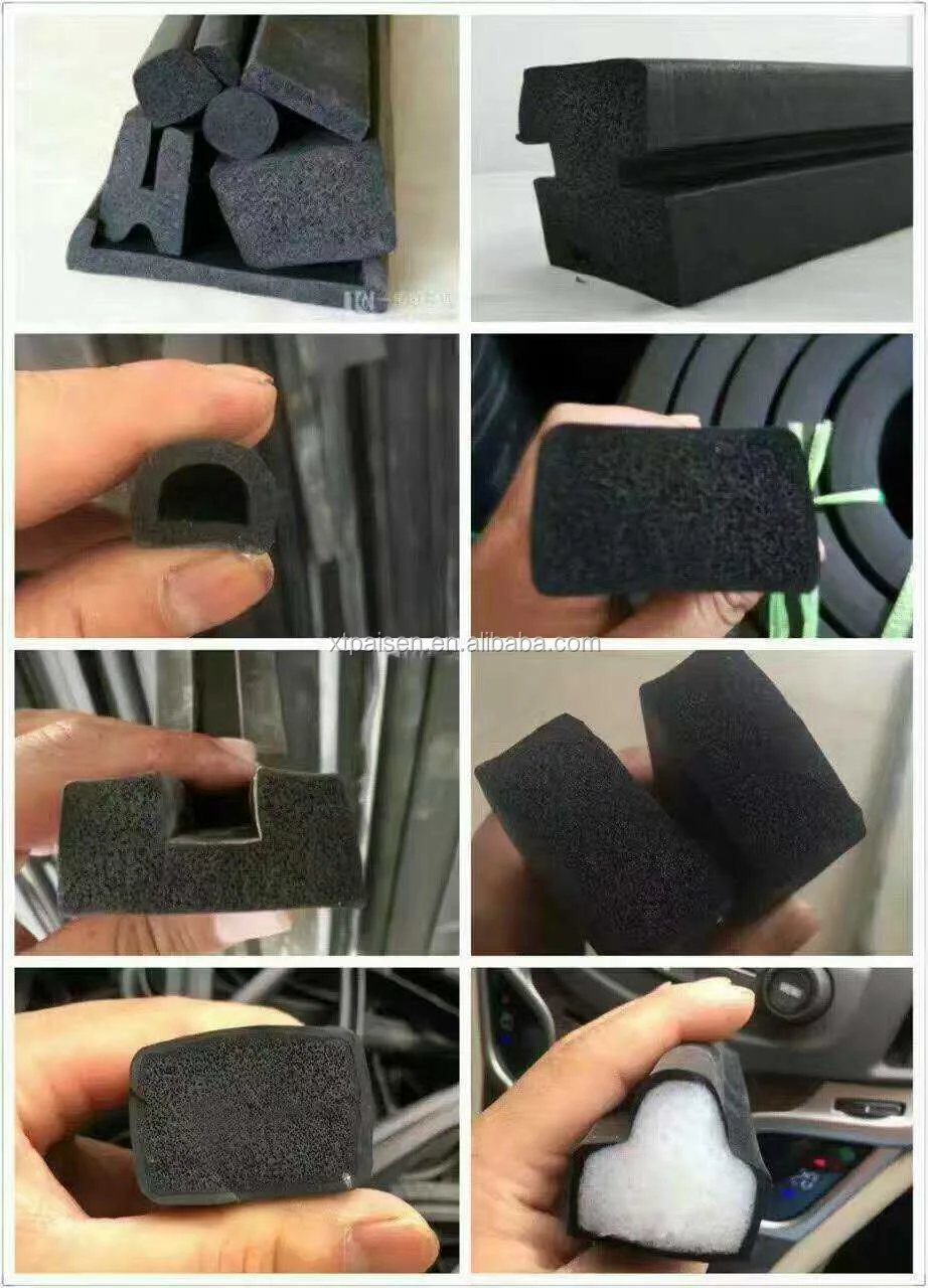 Factory Low Price White Red Black clear Color NBR FKM Foam EPDM Rubber ...