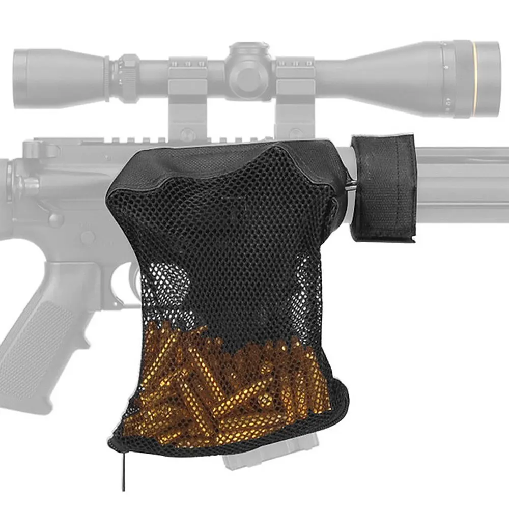 Tactical Deluxe Mesh Brass Catcher Ar15 .223 5.56 Rifle Brass Shell ...