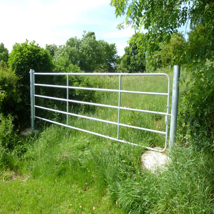 Heavy Duty 12ft Farm Half Mesh Gate with Hinge & Latch Hardware