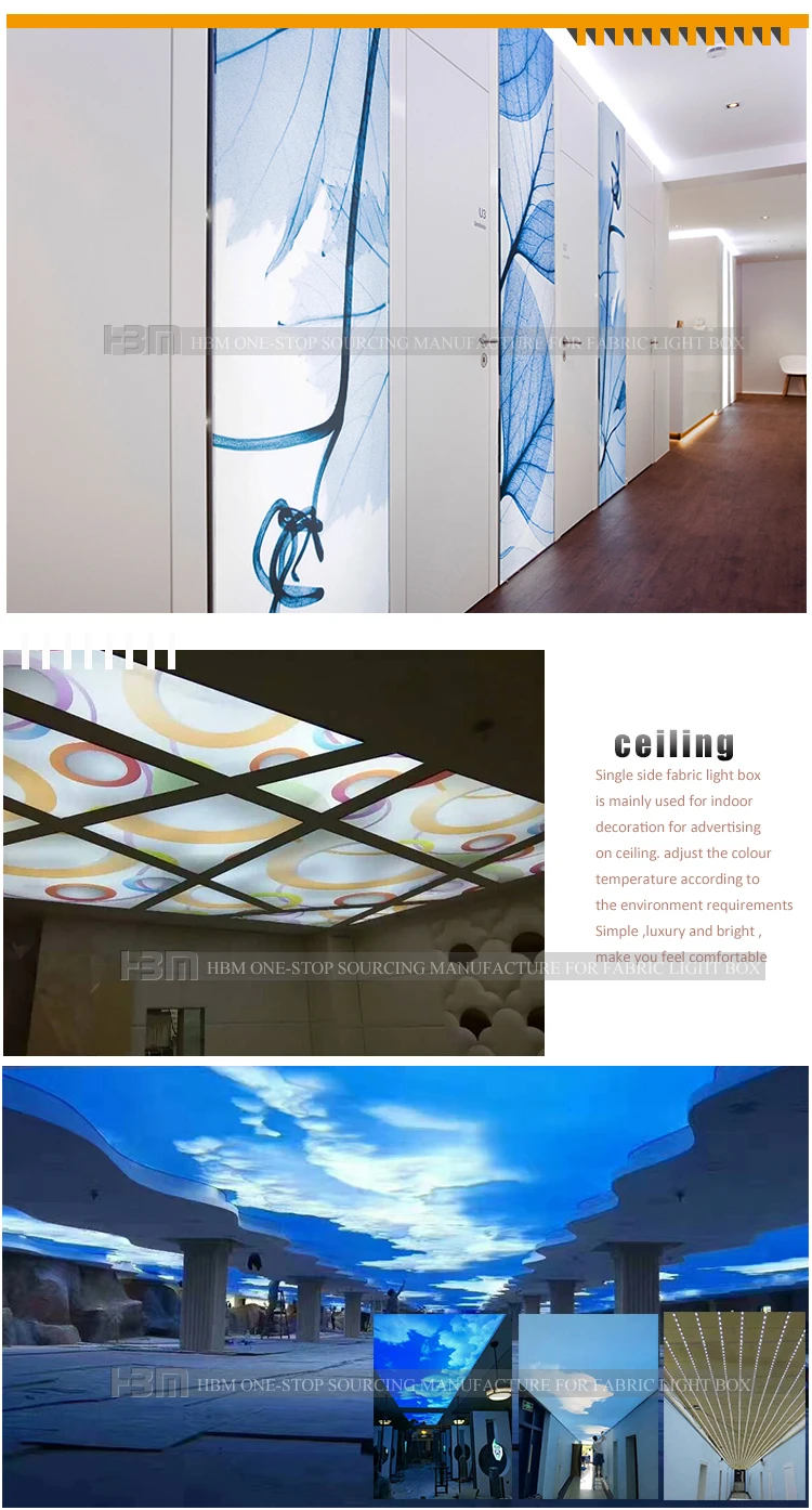 Silicone Edge Graphic LED Back Lit Picture Frame Lightbox