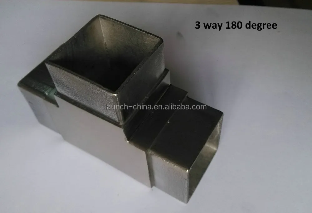 Stainless Steel 40mm Square Tube Connectors 90 Degree| Alibaba.com