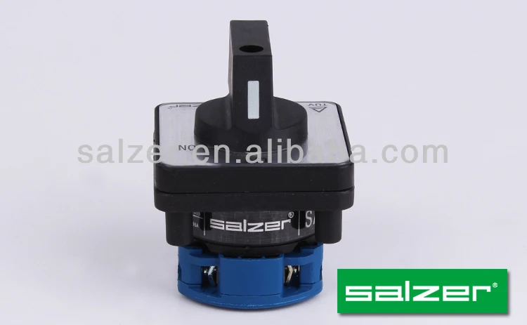 Salzer Sa16 16a 690v On-off 2 Pols 61002 캠 작동 로터리 스위치 분리 스위치 (tuv,Ce 및 ...