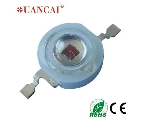 High Power Led Diode 1w 3w 365nm 380nm 390nm 400nm 450nm 640nm 650nm ...