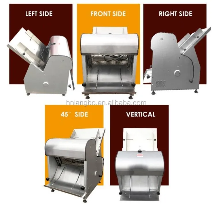 Commercial Stainless Steel Bread Cutting Machine / Bread Slicer - Buy ...