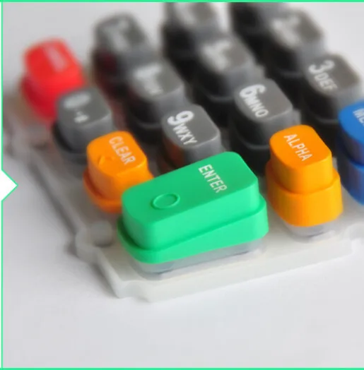 Custom Keypad With Carbon Pill POS Keypad Silicone Rubber Numeric ...