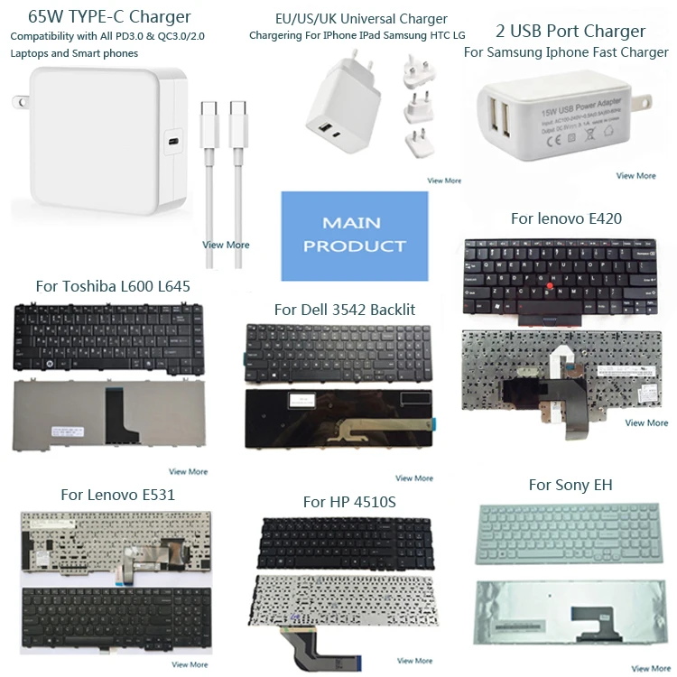 Dell Latitude E6410/E6400/E6510 No Backlight Keyboard - Brand New, US ...