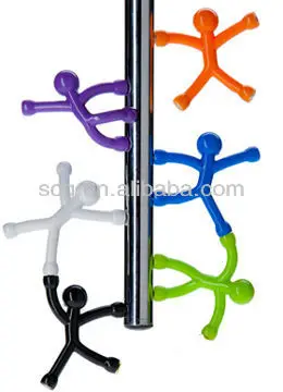 Mini Flexible Q-Man Magnet - Eco-Friendly Magnetic Toy