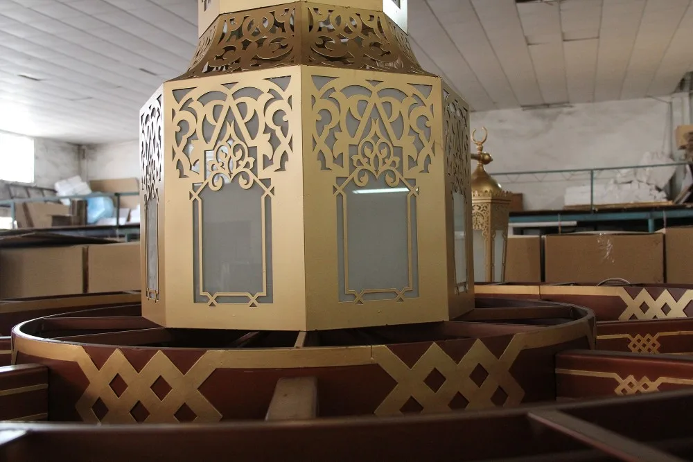 Islamic Masjid Lighting - Large Mosque Chandelier Iron Lamps