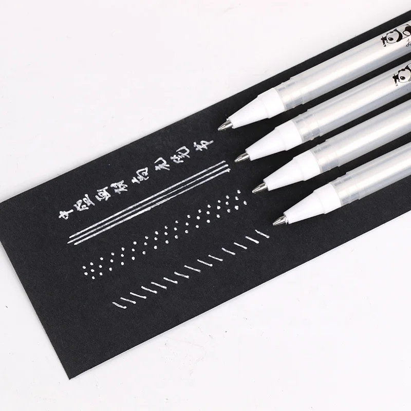 Fine Point White Gel Ink Pen For Artist,Dark Papers,Drawing Design ...