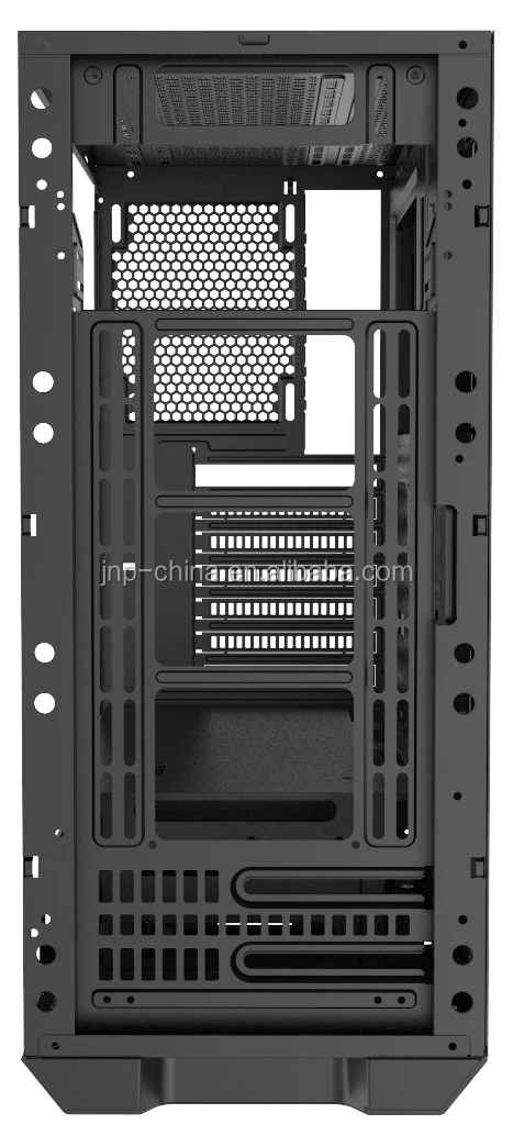 Black Secc Steel Full Tower Eatx Computer Desktop Pc Case Gaming - Buy ...