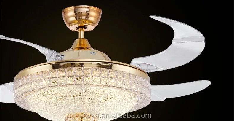 Luxury Living Room Ceiling Fan Light Fan Lights Restaurant Brand ...