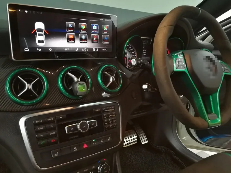 Moniteur À Écran Tactile De 10.25 Pouces,Pour Mercedes W176 Cla 45 200 ...