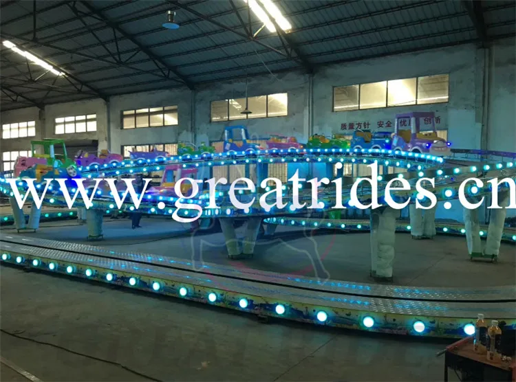 Kids Games Racing Car Amusement Park Ride - Electric Convoy Cars for Sale