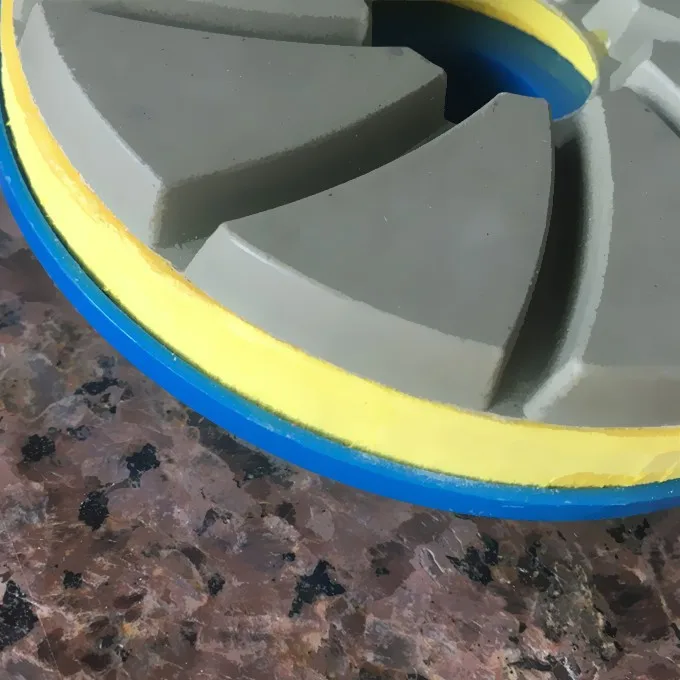 Diamond Mable Granite Quartz Grinding Wheel Snail Lock Polishing Wheel