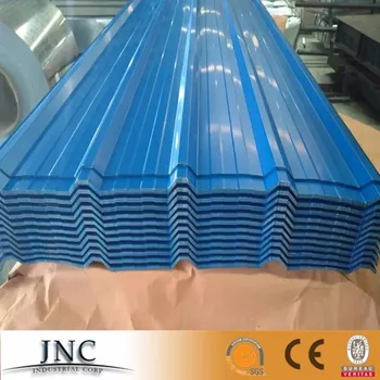 Ocean Blue Metal Roofs/blue Colour Trapeziod Shape Steel Roofing Sheets ...