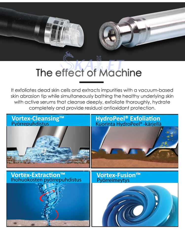 New Products!! Vortex Facial Skin Cleaning Hydrapeel Exfoliation Water ...