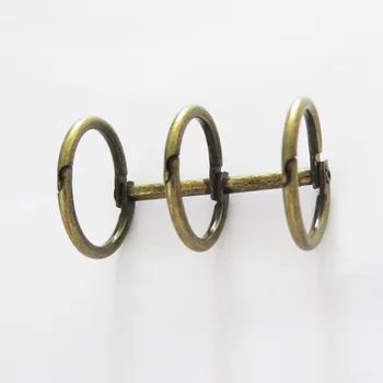 Bronze 40mm 3 Ring Binder Desk Calendar Ring For File Magazine - Buy 3 ...