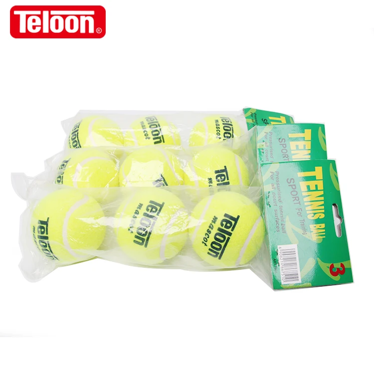 Teloon Pressurized Tennis Ball Mascot - High Rebound Training