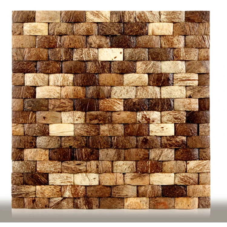 Wholesale Coconut Shell Mosaic Wall Panels - Stylish & Durable