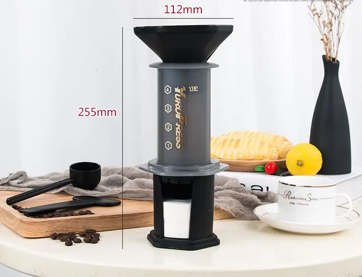 Yuropress Portable Coffee Maker - DIY Espresso & Drip