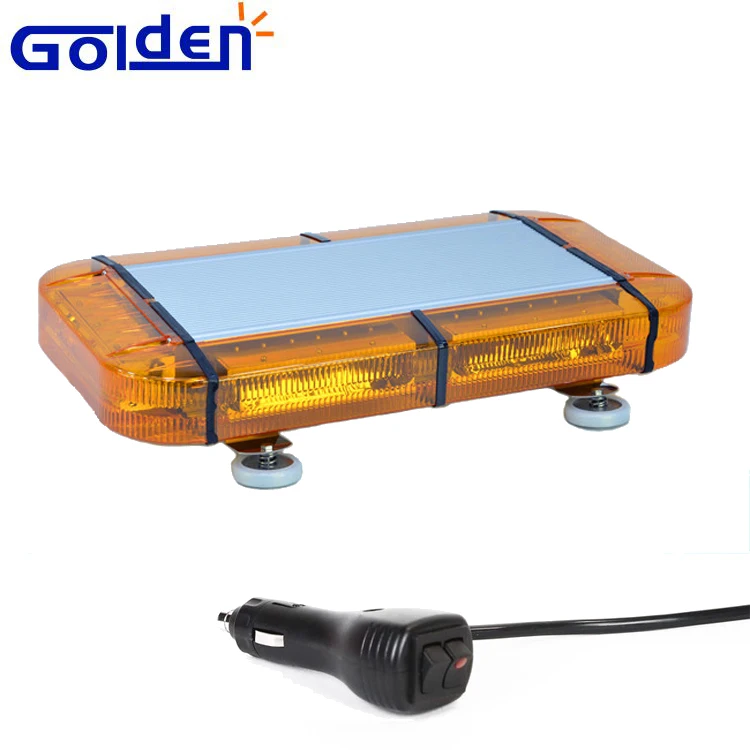 12 Volt Emergency Flashing Amber Micro Warning Lamp Led Mini Light Bar ...
