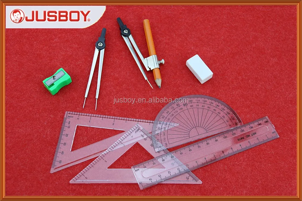 Chinese Stationery Products Mathematical Geometry Math Instruments Sets ...