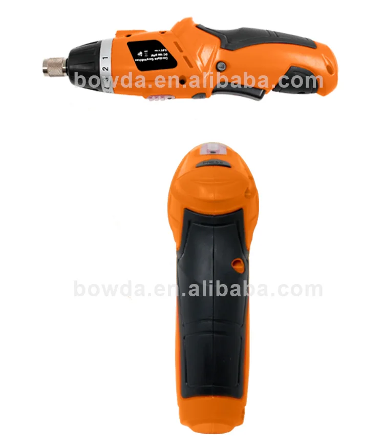 Bowda Tool 3.6V Mini Cordless Screwdriver with Li-Ion Battery