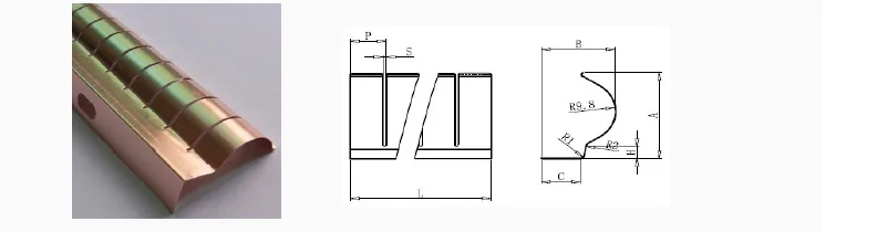 Laird EMI Gasket - Beryllium Copper Fingers for MRI Doors