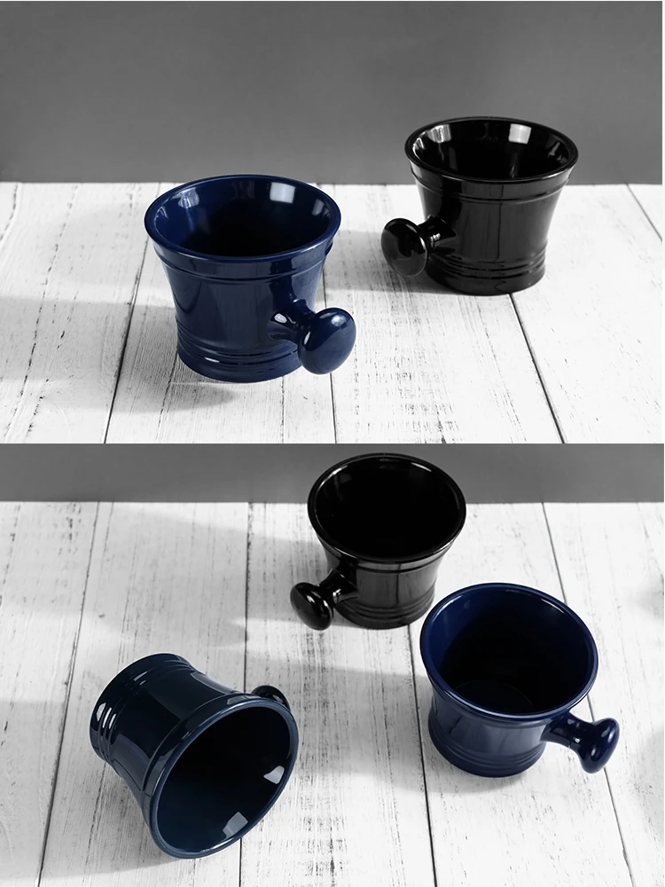 Jdk Personalized Plastic Shaving Mug Bowl Black Shaivng Soap Bowl - Buy ...
